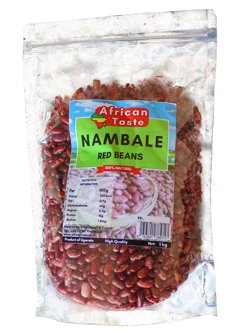 African Taste Nambale Bio Red Beans Uganda 1 kg